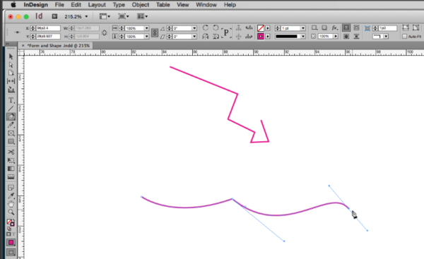 Pen tool in Indesign - JSchoolTech